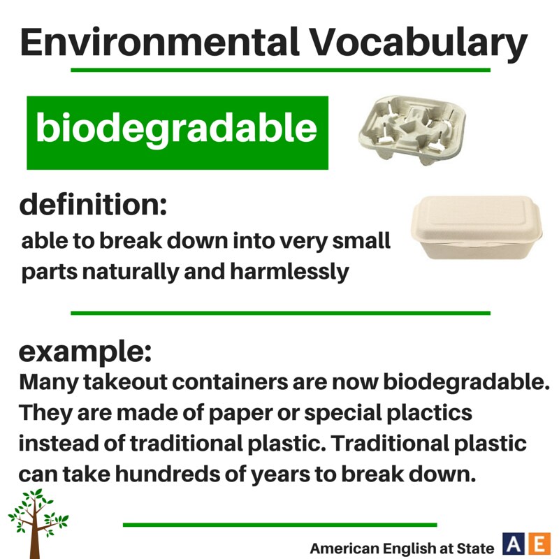 Biodegradable